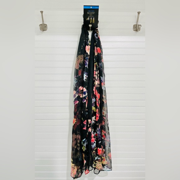 Mixit | Accessories | Mixit Watercolor Floral Oblong Scarf Lightweight ...